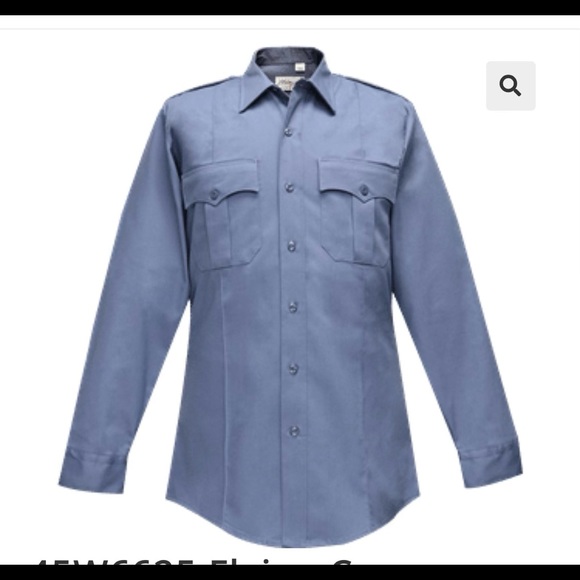 Flying Cross | Shirts | Flying Cross Medium Blue Long Sleeve Deluxe ...